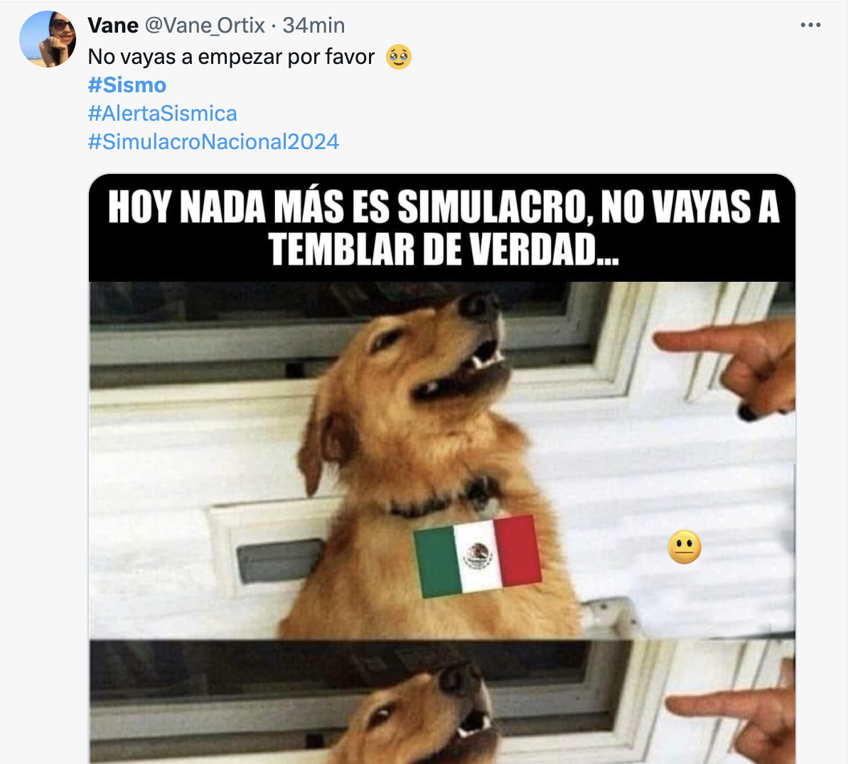Estos son los mejores memes del Simulacro Nacional