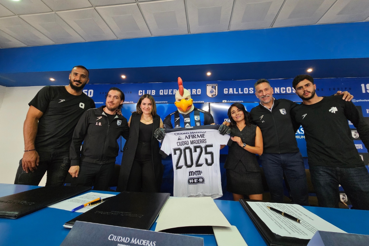 Ciudad Maderas renueva su alianza con Gallos Blancos