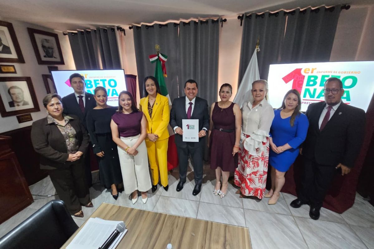 Alberto Nava presenta su Primer Informe de Gobierno en Pedro Escobedo