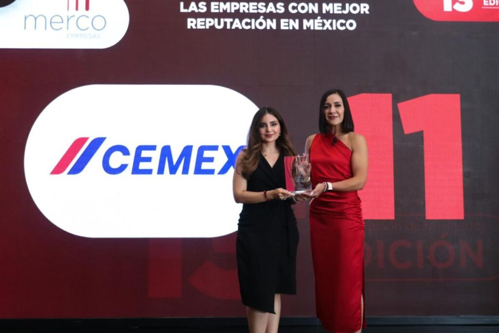 Cemex reafirma su liderazgo en el ranking Merco Empresas 2025