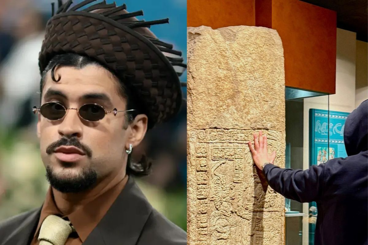 Bad Bunny toca pieza arqueológica sin autorización; ¿INAH aplicará ...