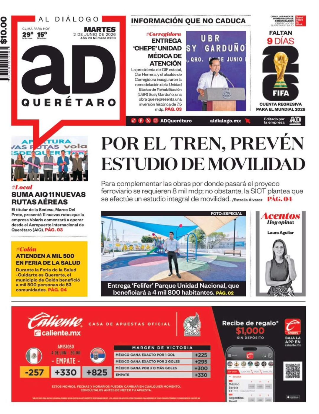 Por el tren, prevén estudio de movilidad